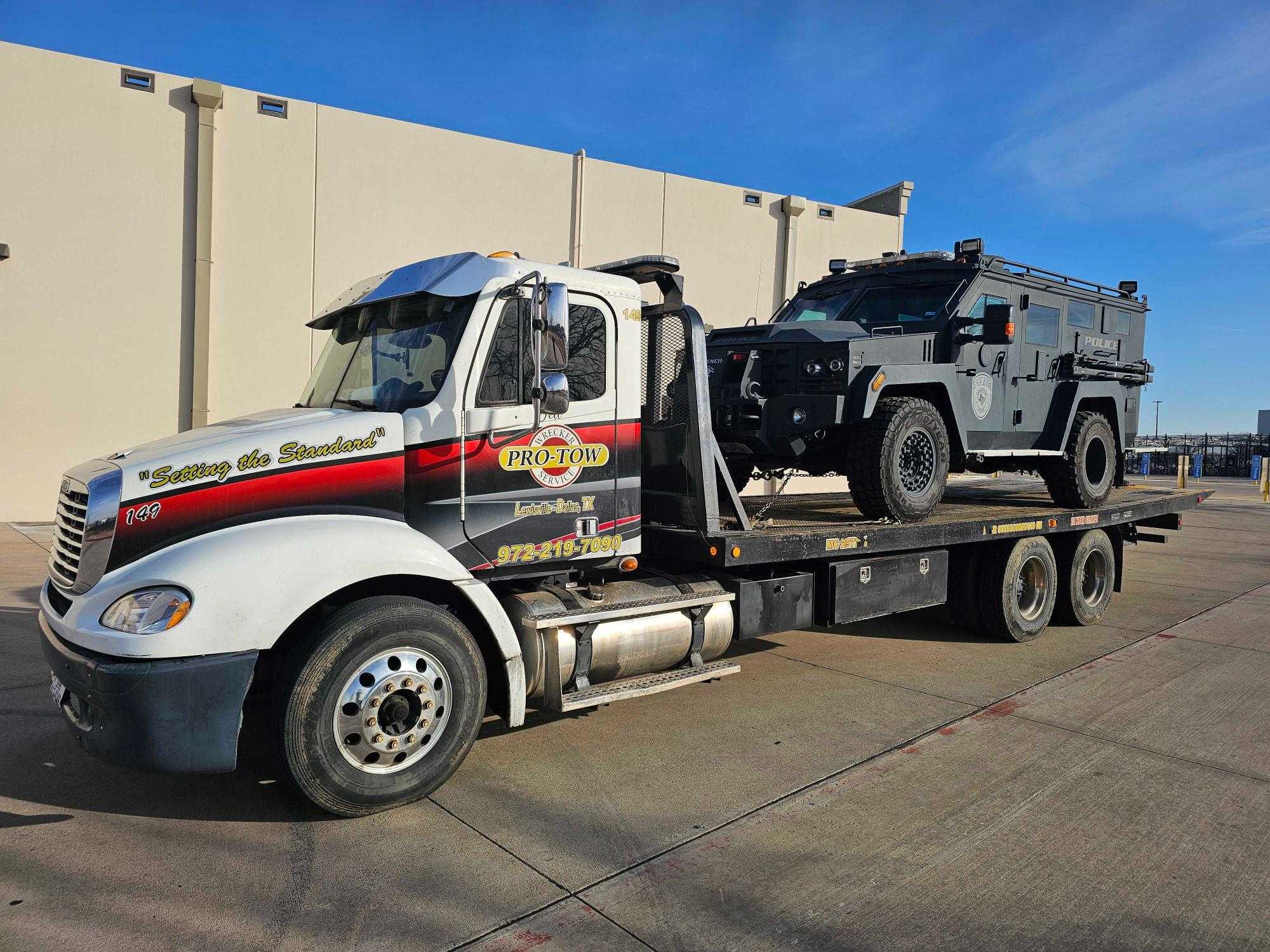 24/7 Heavy Duty Towing & Roadside Assistance | Lewisville, TX | Pro Tow ...